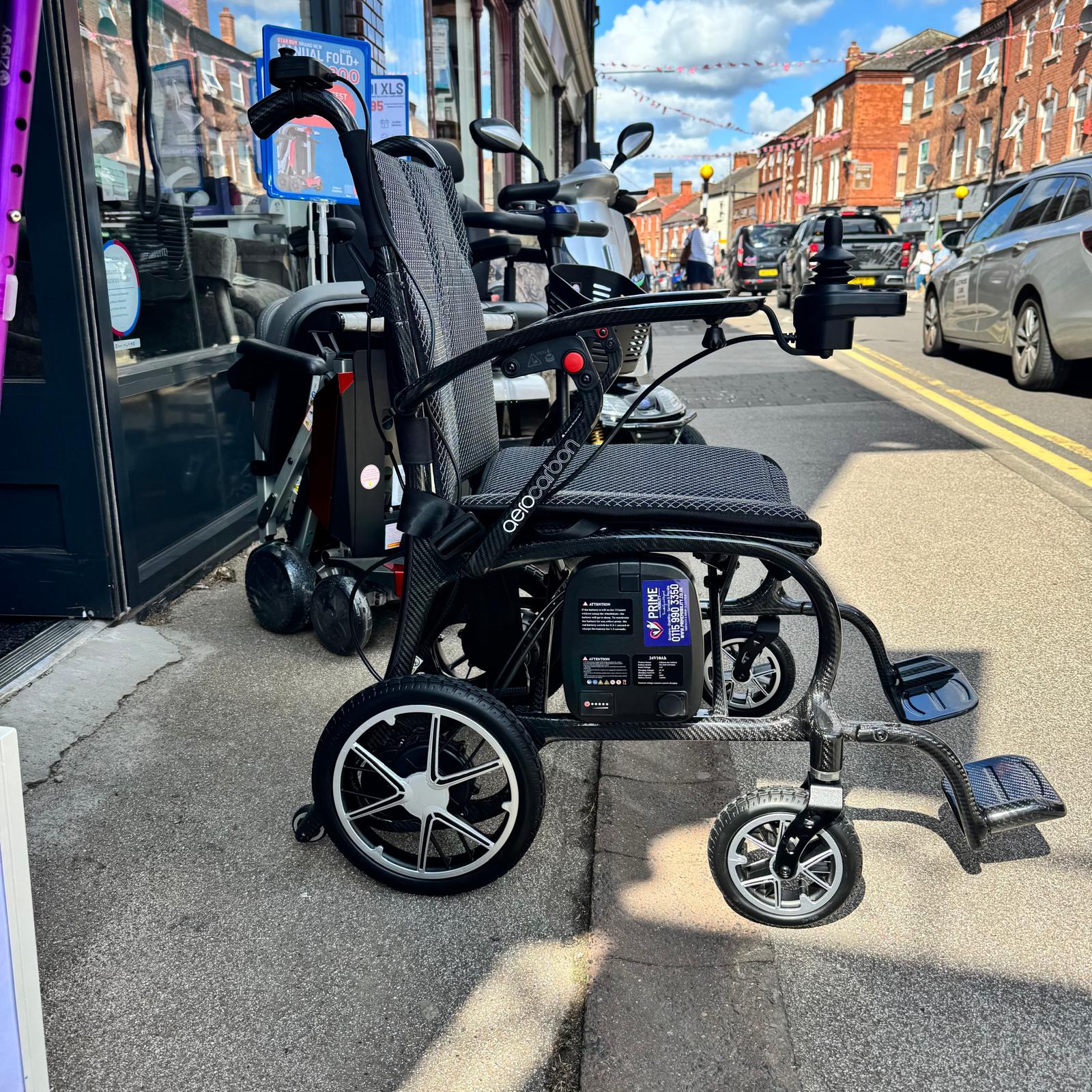 Drive AeroCarbon Powerchair | Prime Mobility