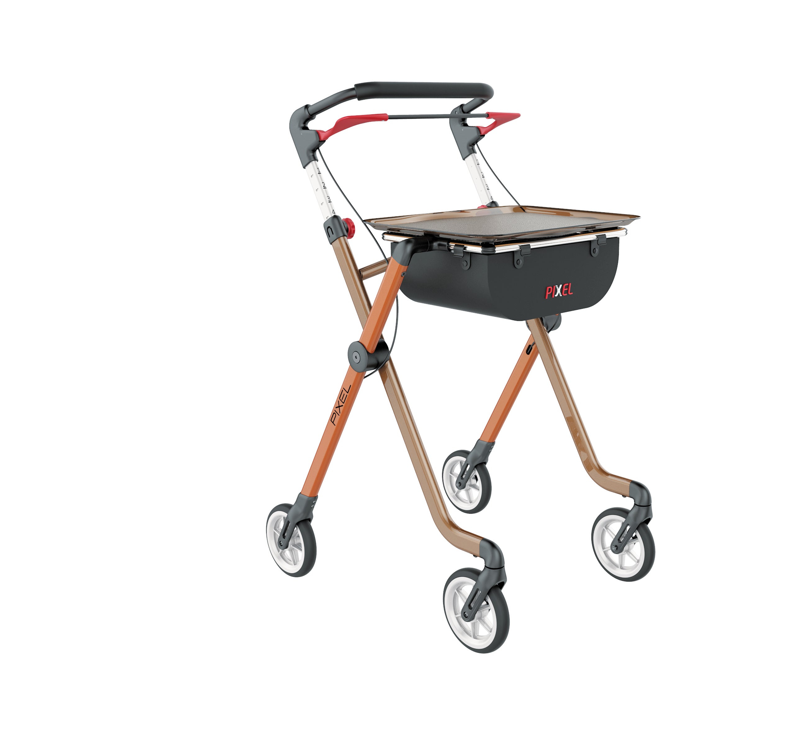 The PIXEL was designed especially for indoor use. The stylish rollator ...