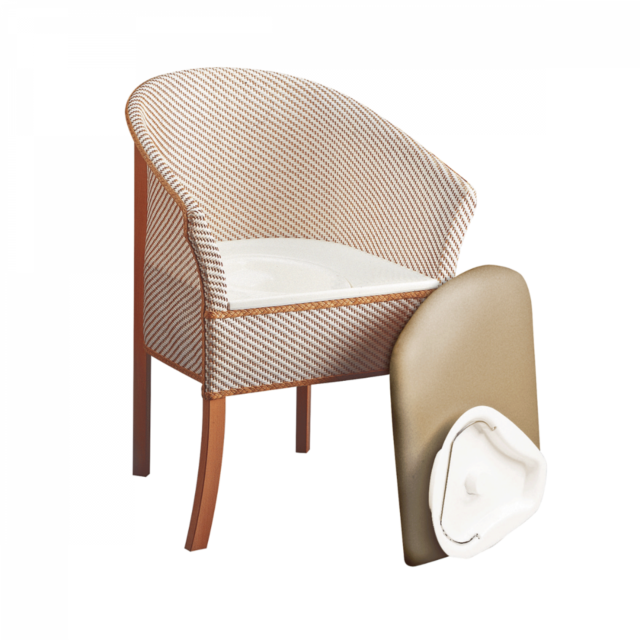 Basketweave Commode Chair | Prime Mobility